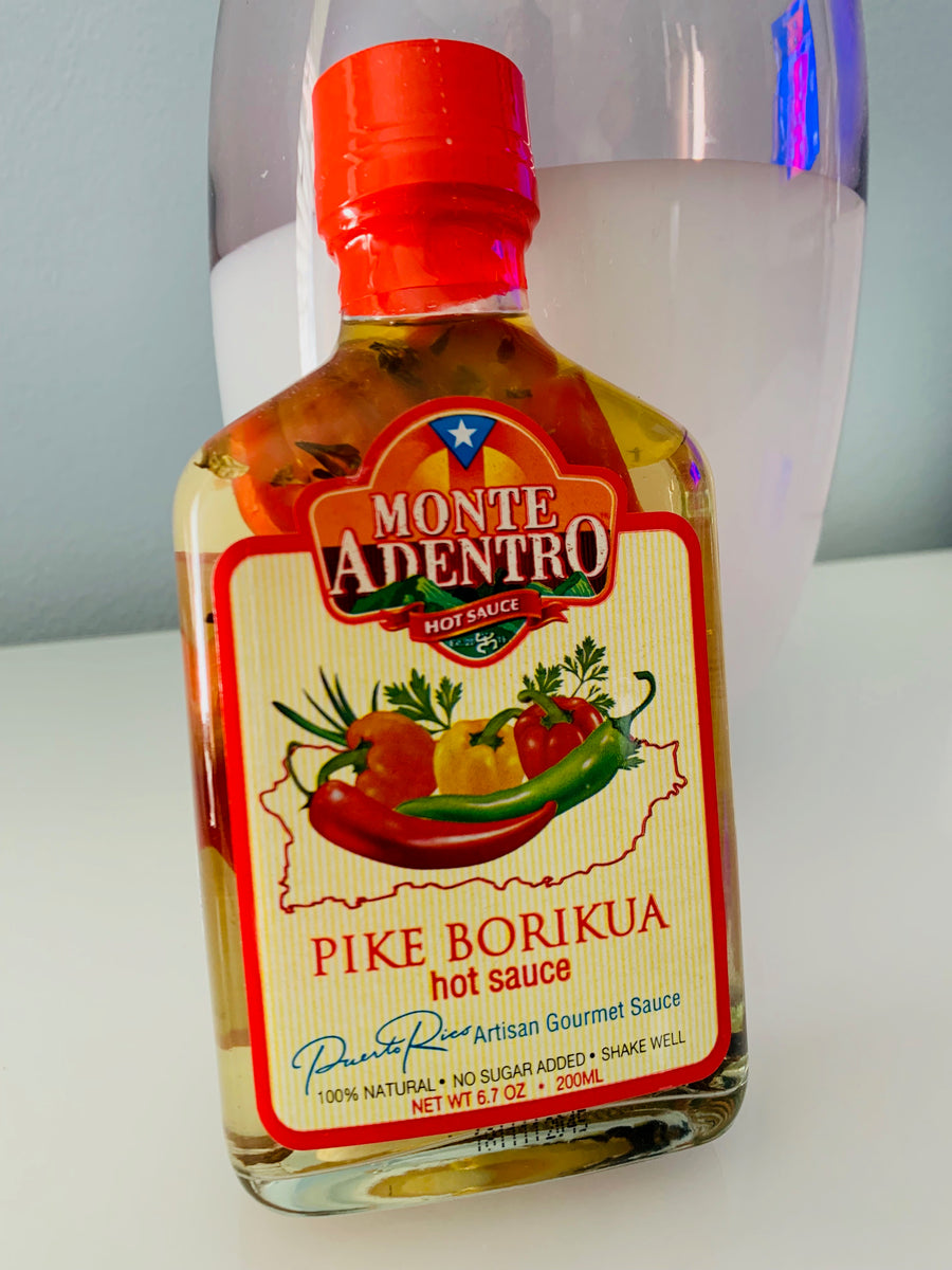 Pike Boricua Hot Sauce (Pique de Puerto Rico) - 6.7 oz. EL BORINCANO ...
